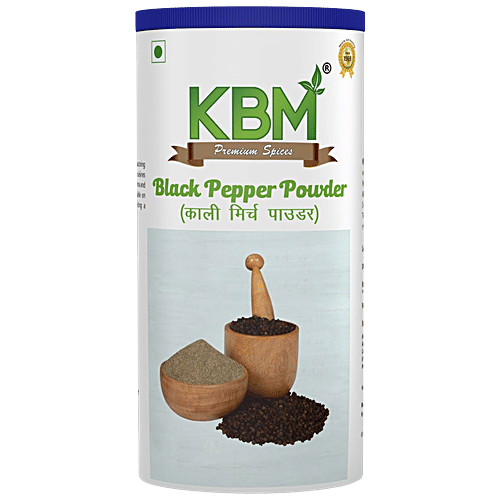 Buy KBM Premium Spices Black Pepper/Kali Mirch Powder Online at Best ...