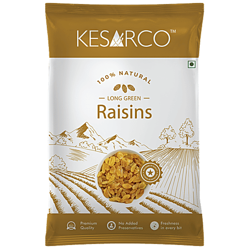 Buy KesarCo Long Green Raisins Online at Best Price of Rs 100 - bigbasket