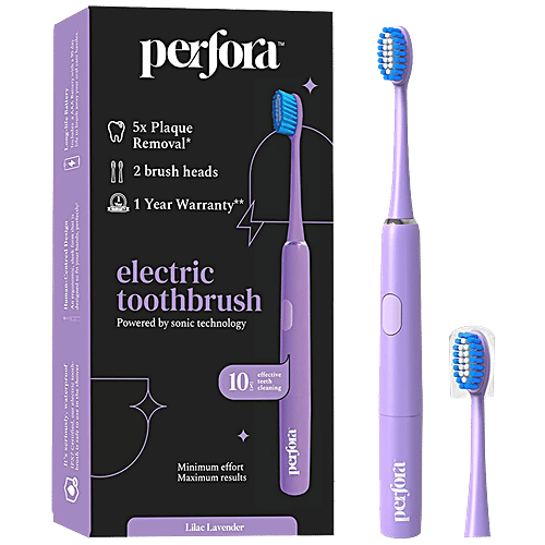 Buy Perfora Electric Toothbrush - Lilac Lavender Online at Best Price ...