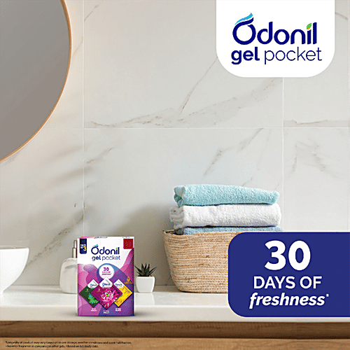 Buy Odonil Gel Pocket - Assorted Flavours, Infused With Essential Oils ...
