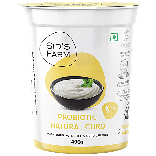 Buy Sids Farm Probiotic Natural Curd Online at Best Price of Rs 64 ...