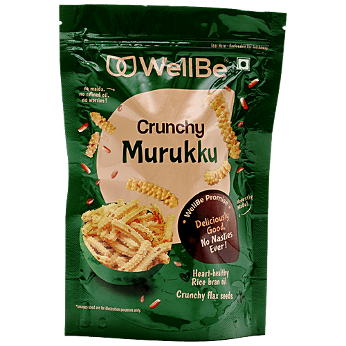Buy WellBe Crunchy Murukku Online at Best Price of Rs 75 - bigbasket