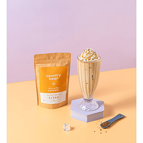 Buy Country Bean Caramel Instant Coffee Blend Online at Best Price of ...