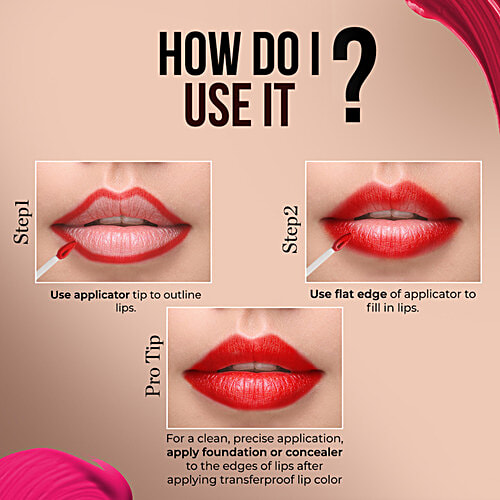 Buy ColorBar Powerkiss Vegan Matte Lipcolor Online at Best Price of Rs ...