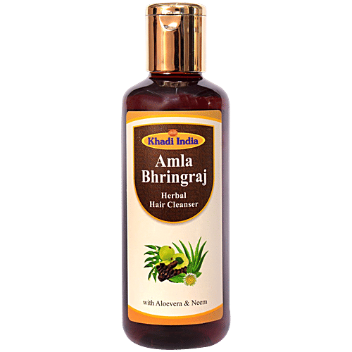 Buy Khadi India Amla Bhringraj Herbal Hair Cleanser Online at Best Price of Rs 102 - bigbasket