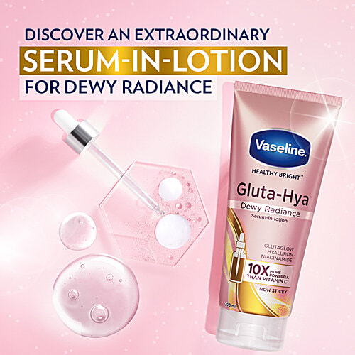 Buy Vaseline Healthy Bright Gluta-Hya Dewy Radiance Serum-In-Lotion ...