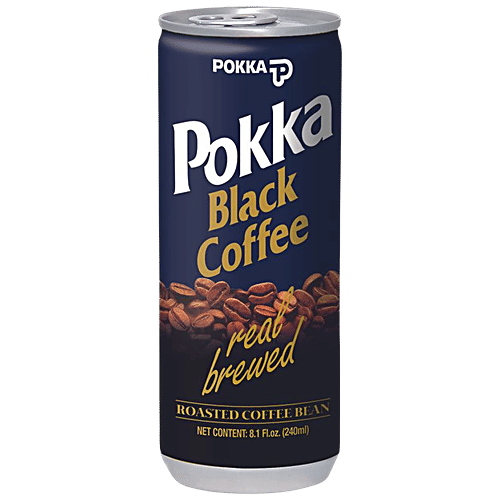 Buy Pokka Black Coffee Drink - Real Brewed Online at Best Price of Rs ...