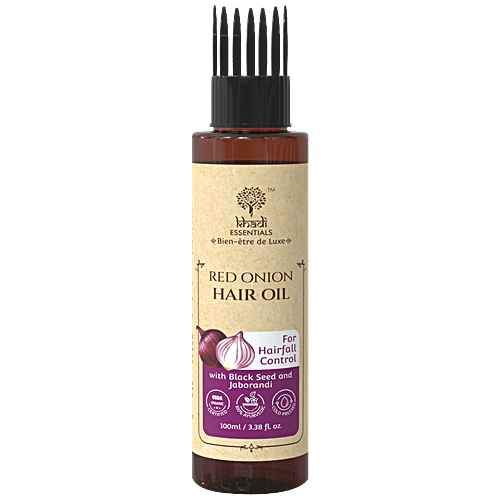 Buy Khadi Essentials Red Onion Hair Oil - With Black Seed & Jaborandi ...