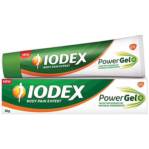 Buy Iodex Power Gel Body Pain Expert - With Natural Ingredients Online ...