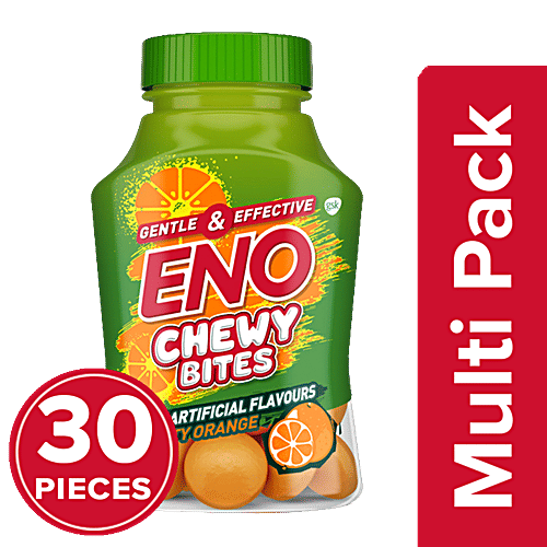Buy Eno Gentle & Effective Chewable Antacid Tablet - Zesty Orange ...