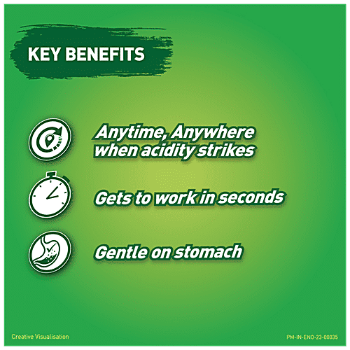 Buy ENO CHEWY BITES Gentle & Effective Chewable Antacid Tablet - Tangy ...