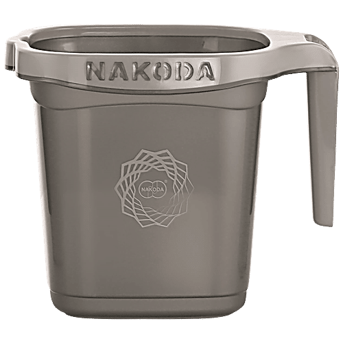 Buy Nakoda Designer Bathroom Mug - Square Grey Nexon Online at Best ...