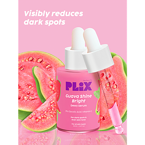 Buy PLIX Guava Shine Bright Dewy Serum - With 3% Glycolic Acid ...