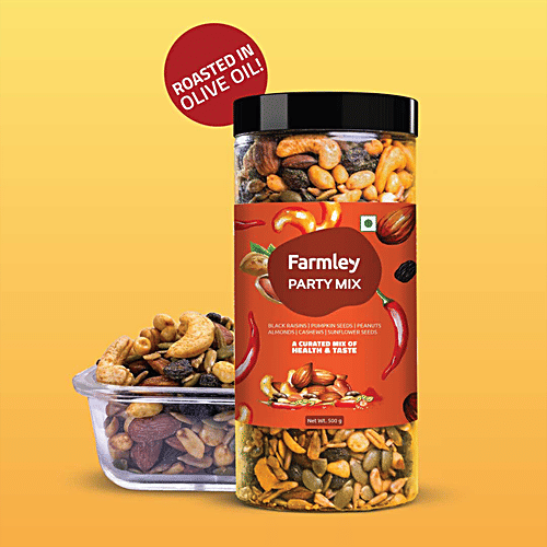 Buy Farmley Party Mix - Mixed Nuts, Healthy Snacks Contains Mixed Dry ...