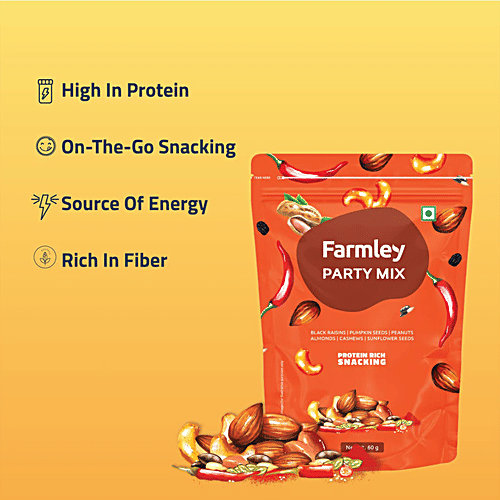 Buy Farmley Party Mix - Mixed Nuts, Healthy Snacks Contains Mixed Dry ...