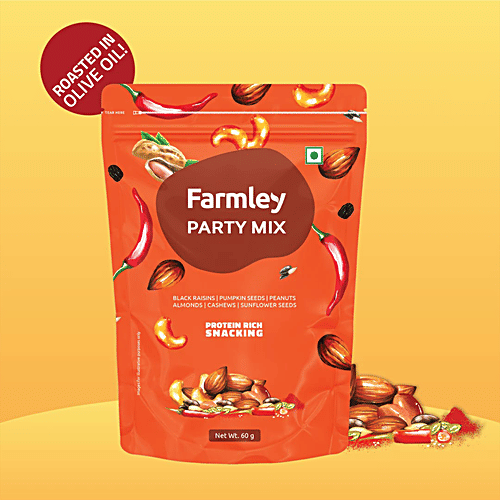 Buy Farmley Party Mix - Mixed Nuts, Healthy Snacks Contains Mixed Dry ...