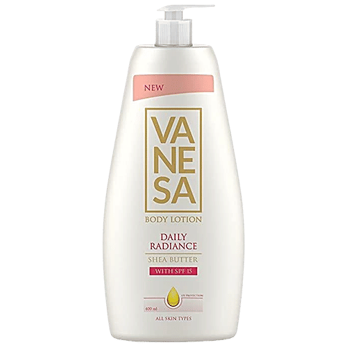 Buy Vanesa Body Lotion Daily Radiance - With SPF 15, Shea Butter Online ...