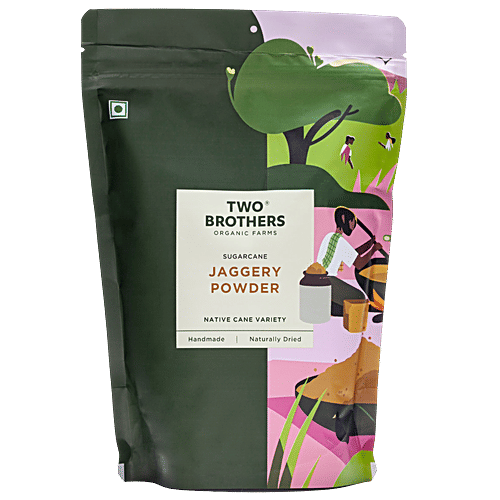 Buy Two Brothers Organic Farms Jaggery Powder - Handmade & Naturally ...
