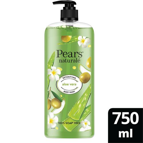 Buy Pears Naturale Detoxifying Aloe Vera Body Wash - 100% Soap Free ...