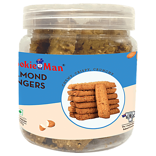 Buy CookieMan Almond Fingers Online at Best Price of Rs 170 - bigbasket