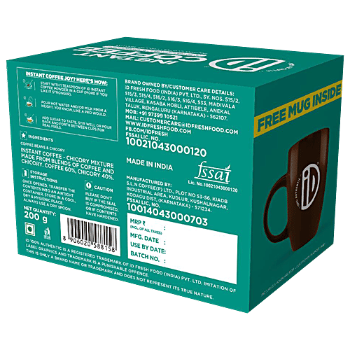 Buy iD Instant Coffee Powder Online at Best Price of Rs 319.20 - bigbasket