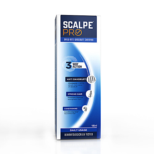 Buy Scalpe Pro Anti-Dandruff Shampoo - Strong & Smooth Hair, Daily Use ...