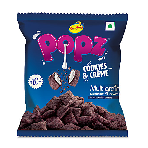 Buy Sundrop Popz Cookies & Creme - Multigrain Munchie Fills Online at ...