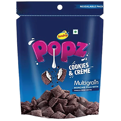 Buy Sundrop Popz Cookies & Creme - Multigrain Munchie Fills Online at ...