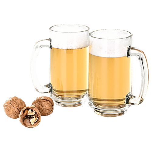 Buy Yera Beer Mugs - Glass, Transparent, BM-345-S2 Online at Best Price ...