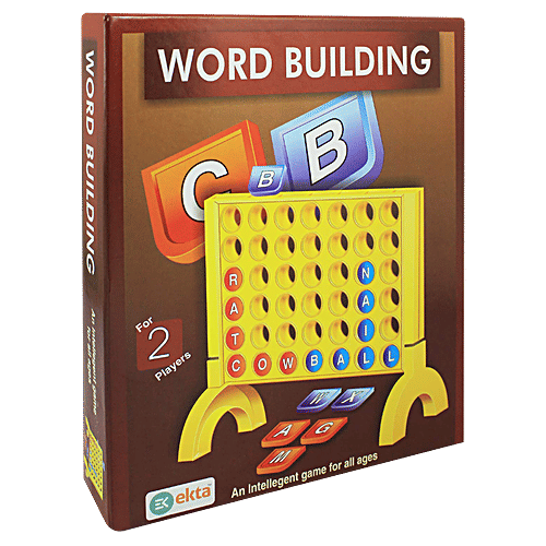 Buy Ekta Word Building Board Game, Family Game, For All Ages ...