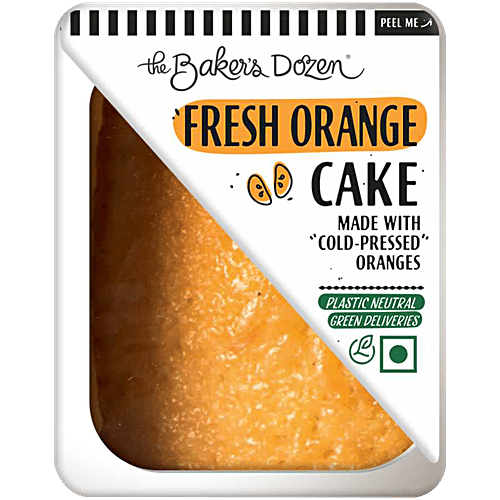 Buy The Baker's Dozen Fresh Orange Cake Online at Best Price of Rs 39 ...