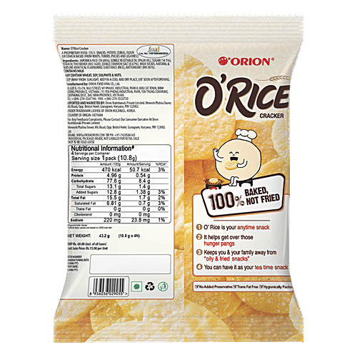 Buy Orion O'Rice Cracker Online at Best Price of Rs 60 - bigbasket
