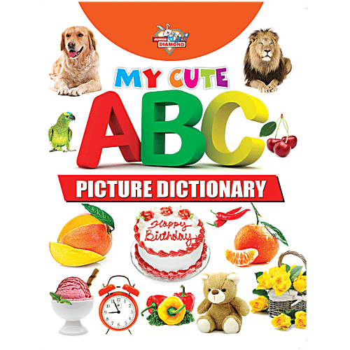 Buy Junior Diamond My Cute ABC Picture Dictionary - For Kids, 32 Pages ...