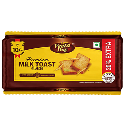 Buy Veeta Day Premium Milk Toast Elaichi Online at Best Price of Rs 10 ...