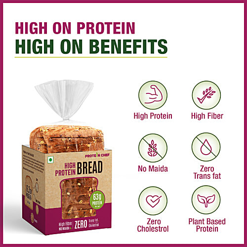 Buy Protein Chef High Protein Multigrain Bread Online at Best Price of ...