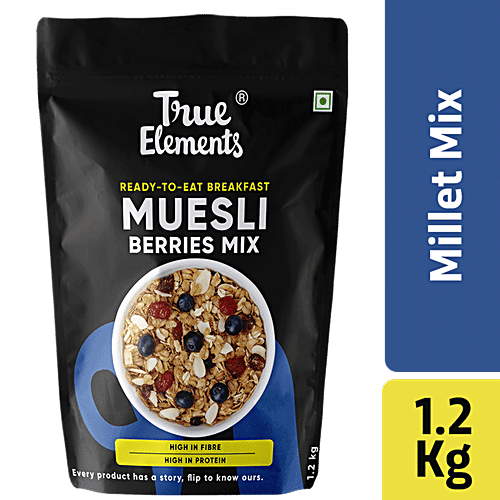 Buy True Elements Berries Mix Muesli Online at Best Price of Rs 749.25 ...
