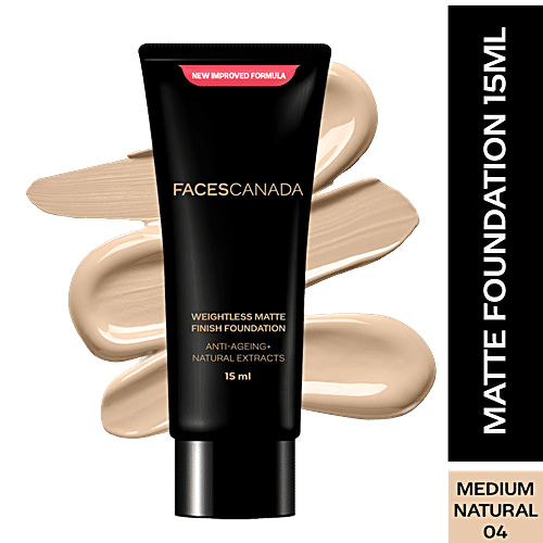 Buy Faces Canada Weightless Matte Finish Foundation Online at Best ...