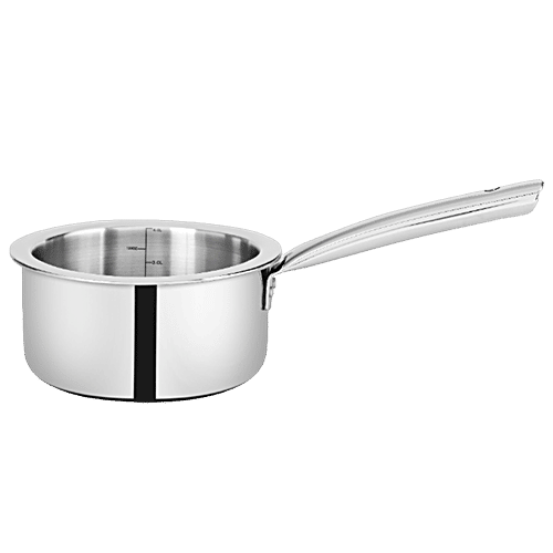 Buy Bergner Bergner Tripro Triply Stainless-Steel Saucepan / Milk Pan ...