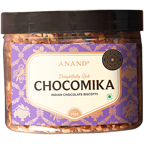 Buy Anand Sweets Chocomika - Indian Chocolate Biscotti Online at Best ...
