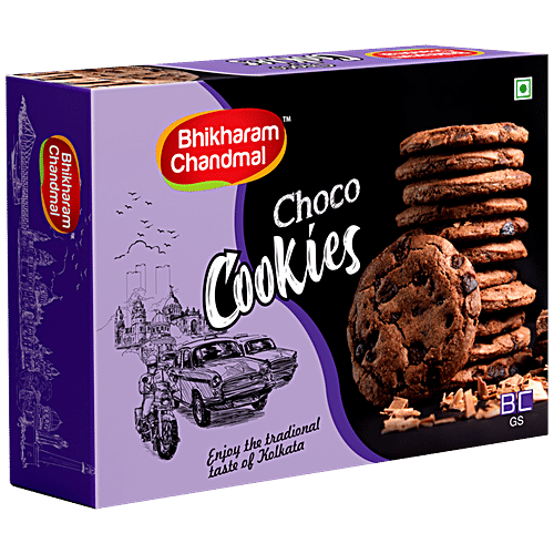 Buy Bhikharam Chandmal Choco Cookies Online at Best Price of Rs 85 ...