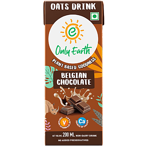 Buy Only Earth Oats Drink - Belgian Chocolate Online at Best Price of ...
