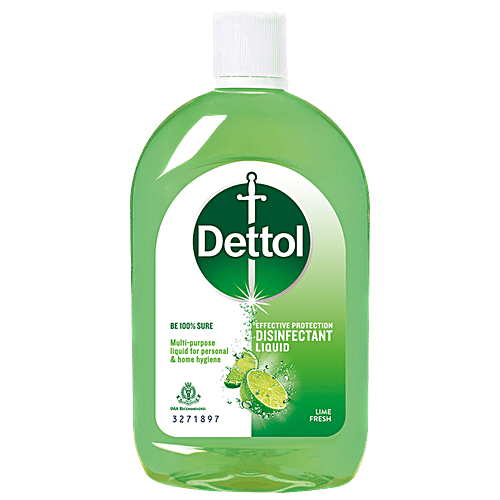 Buy Dettol Lime Fresh Disinfectant Liquid - Multipurpose Online at Best ...