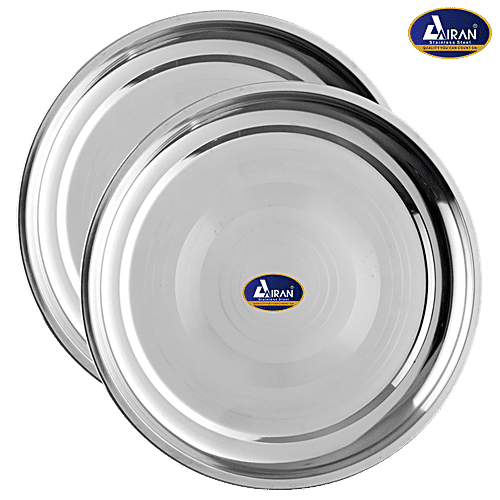 Buy AIRAN Stainless Steel Meenakshi Plate - No.12 Online at Best Price ... Buy AIRAN Stainless Steel Meenakshi Plate - No.12 Online at Best Price ...