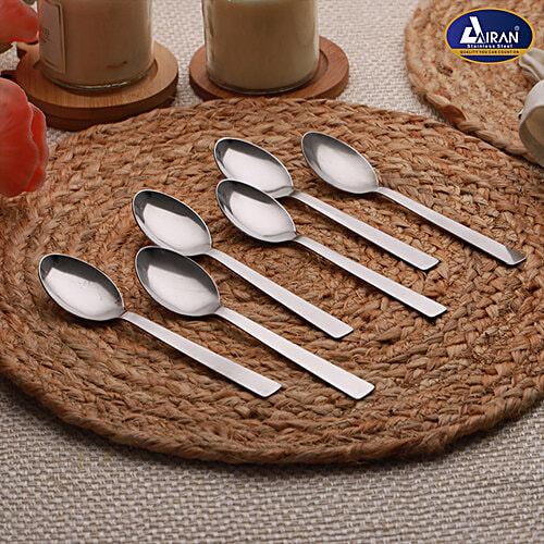 Buy Airan Stainless Steel Baby Spoon Set - Silver Online at Best Price ...