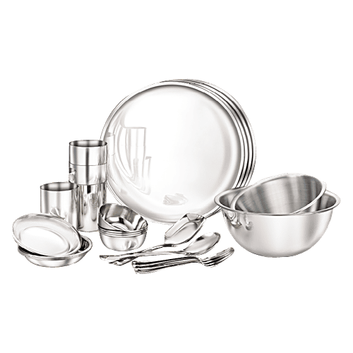 Buy Judge by Prestige Classic Stainless Steel Dinner Set Online at Best ...