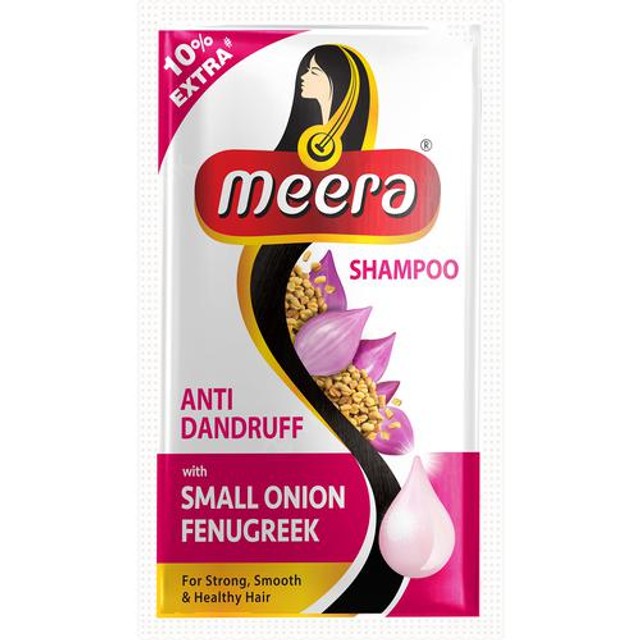 Buy Meera Anti-Dandruff Shampoo - With Small Onion & Fenugreek Online ...