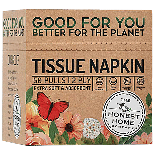 Buy The Honest Home Company Tissue Napkin - Large, 2 Ply Online at Best ...