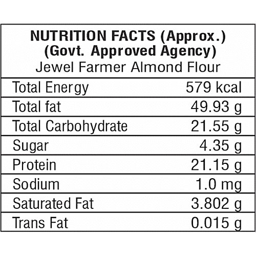 Buy Jewel Farmer California Almond Flour Online at Best Price of Rs 995 ...