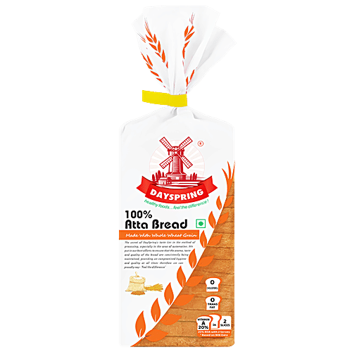 Buy Dayspring 100% Atta Bread Online at Best Price of Rs 45 - bigbasket
