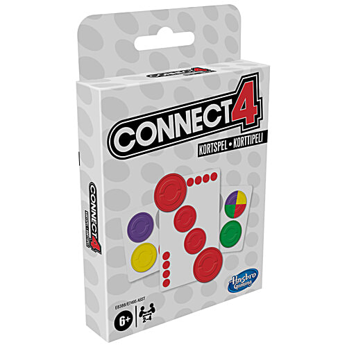 Buy Hasbro Gaming Connect 4 Card Game For Kids Ages 6 & Up, 2-4 Players ...